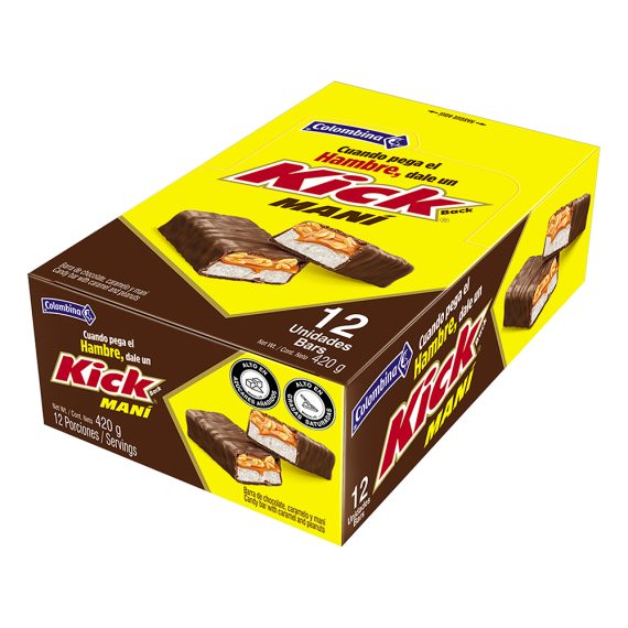 BARRA CHOCO.DPx12 Cx12 UND. KICK MANI – Cigarreria la Rosa.